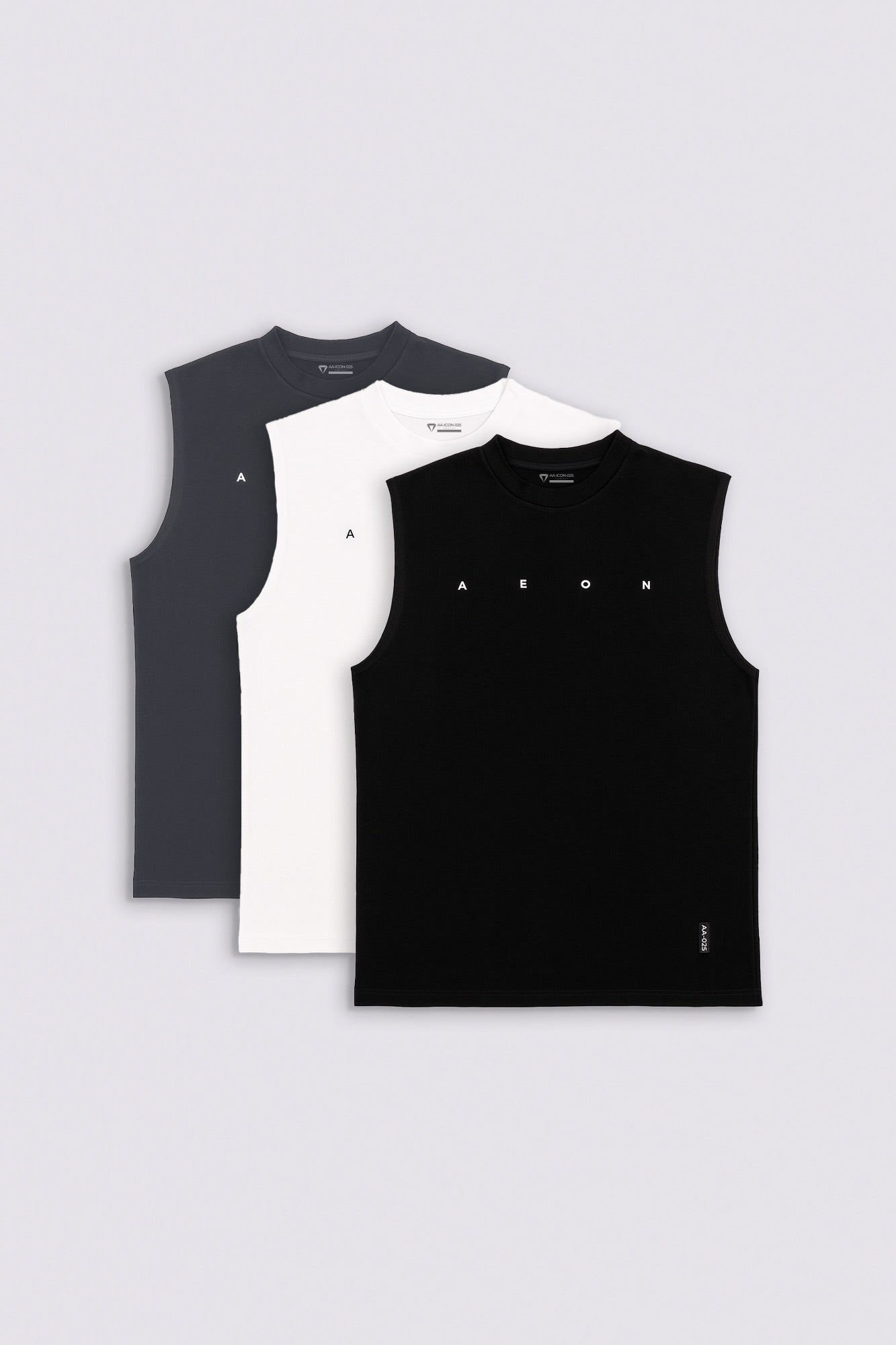 Aeon Icon 24/7 Sleeveless Tee Bundle (3-pieces)